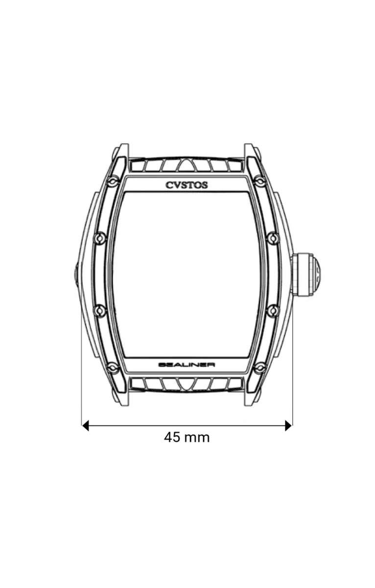 Cvstos Sealiner PS Blacksteel/ 5N 18k Rose Gold – Wamada Jewellery