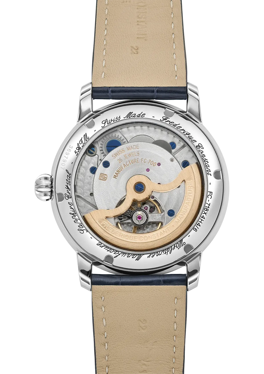 FREDERIQUE CONSTANT CLASSICS WORLDTIMER MANUFACTURE WHITE – Wamada ...