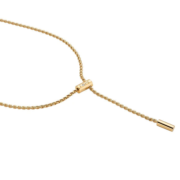 Fope Aria Yellow Gold Necklace with Diamond – Wamada Jewellery